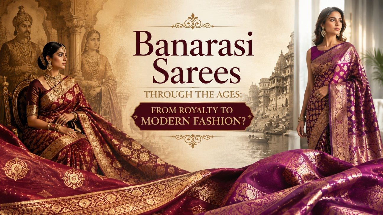 Banarasi Sarees Through the Ages: From Royalty to Modern Fashion ...